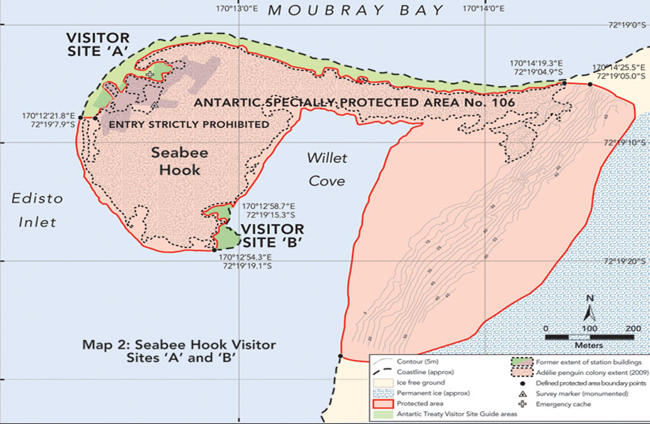 Visitor Site Guidelines - 28. Seabee Hook, Cape Hallett