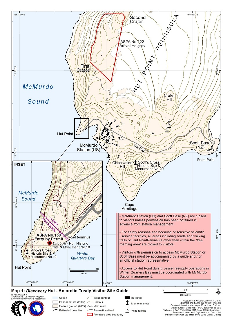 Visitor Site Guidelines - 44. Hut Point
