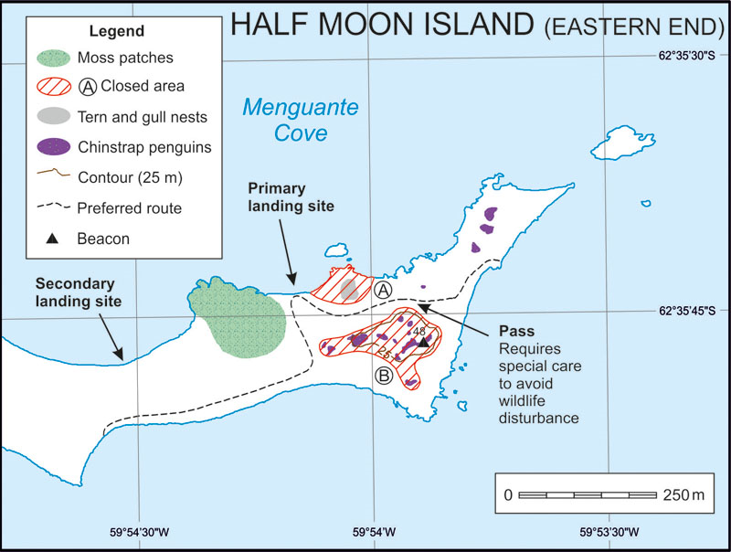 Visitor Site Guidelines - 18. Half Moon Island